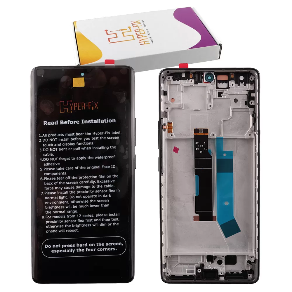 XIAOMI REDMI NOTE 14 PRO 4G ΟΘΟΝΗ + TOUCH SCREEN + LENS + FRAME HF ...